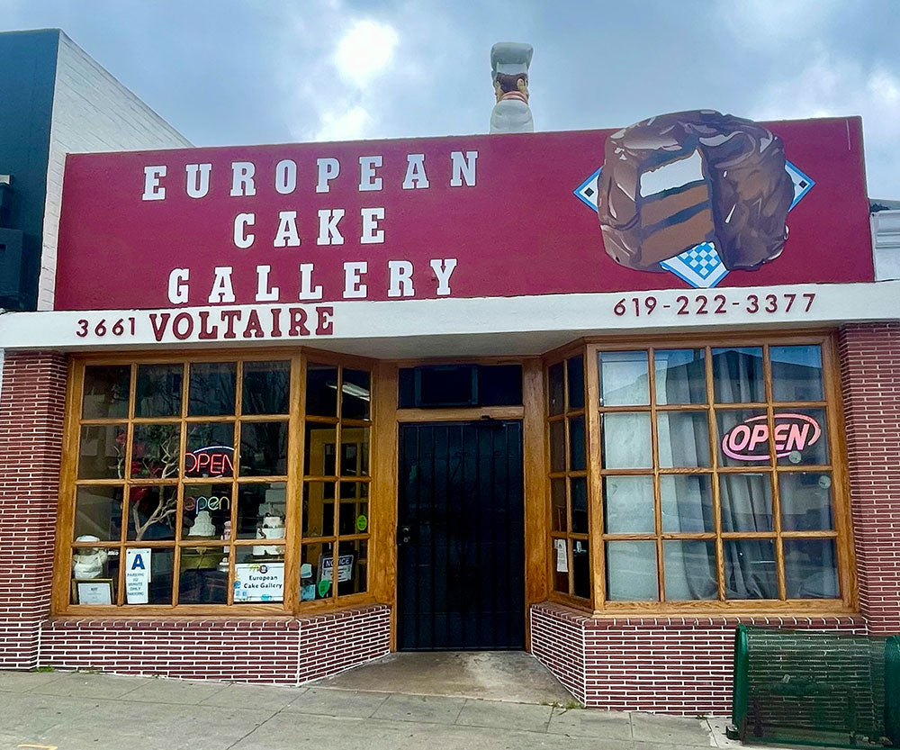 European Cake Gallery - Serving San Diego Cakes & Pastries since 1975